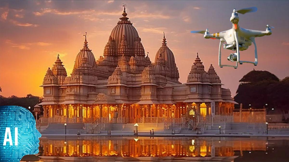 Ayodhya Ram Mandir: Center Deploys AI Drones, Anti-Mine Drones, CCTVs ...
